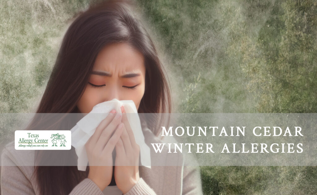 MOUNTAIN CEDAR WINTER ALLERGIES - Texas Allergy Center